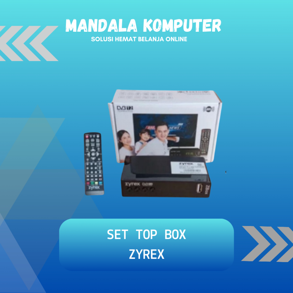 Jual Set Top Box Zyrex (FULLSET) | Shopee Indonesia