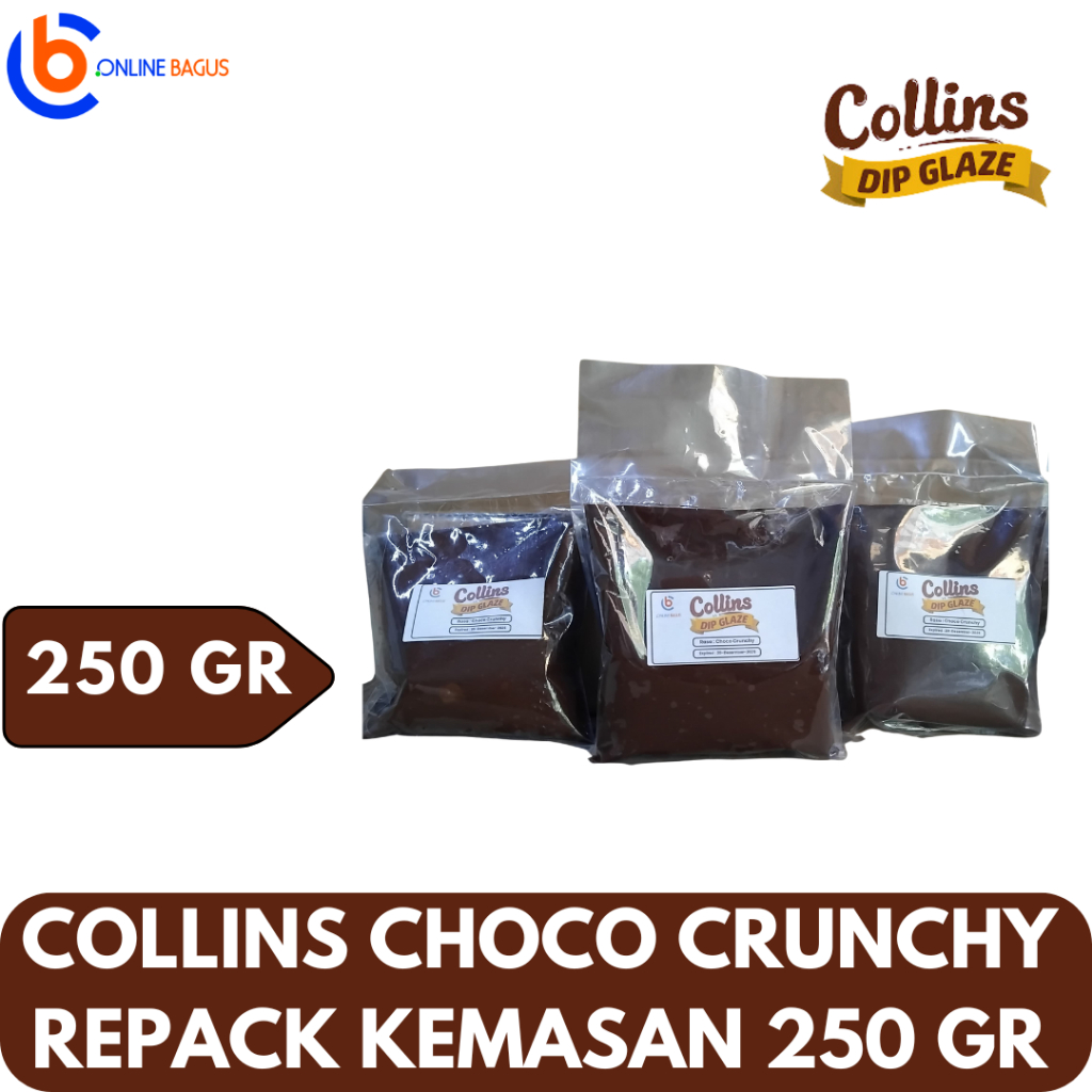 Jual Collins Choco Crunchy Repack 250 gr | Shopee Indonesia