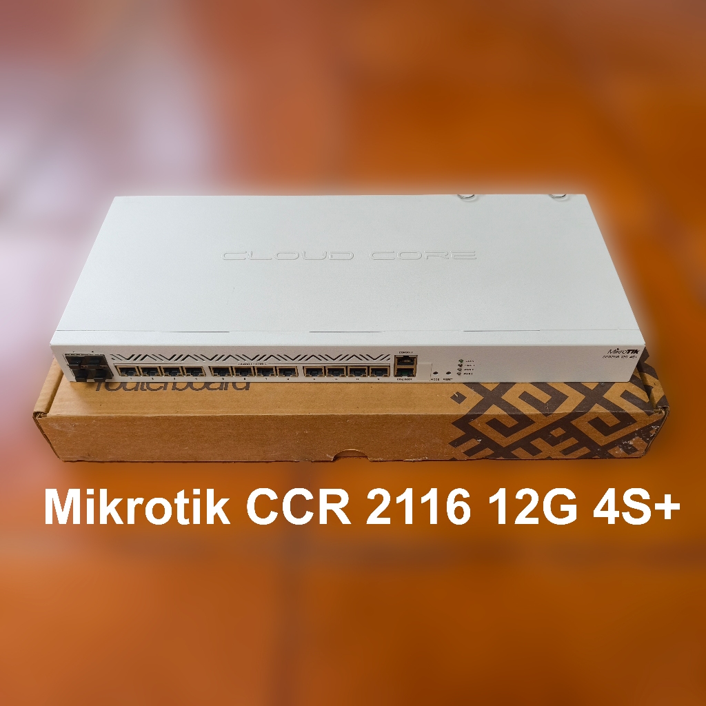 Jual Mikrotik CCR 2116 12G 4S+ CCR2116-12G-4S+ | Shopee Indonesia