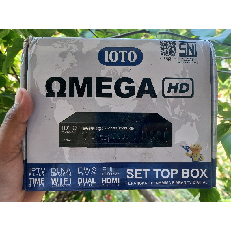 Jual STB Set Top Box IOTO OMEGA Like New | Shopee Indonesia