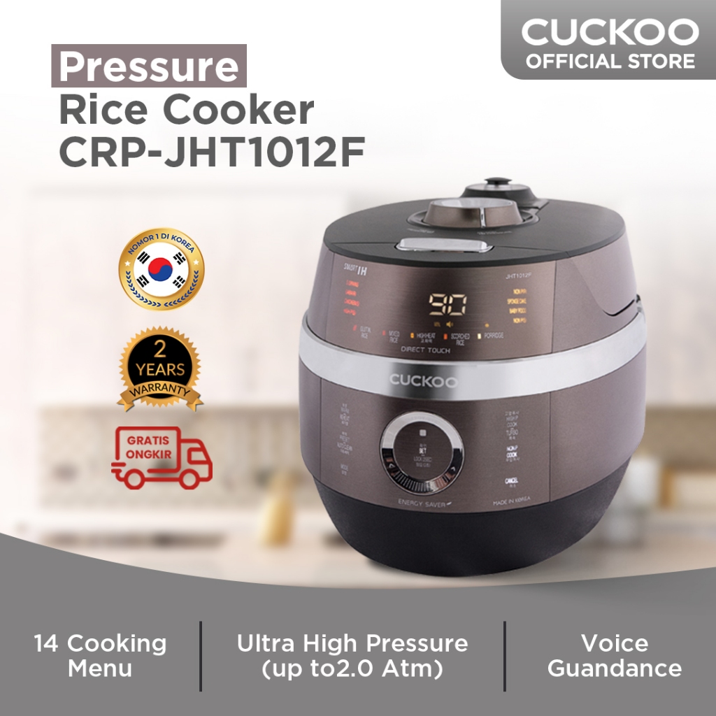Jual CUCKOO IH Twin Pressure Rice Cooker 1.8 L CRP-JHT1012F | Shopee ...