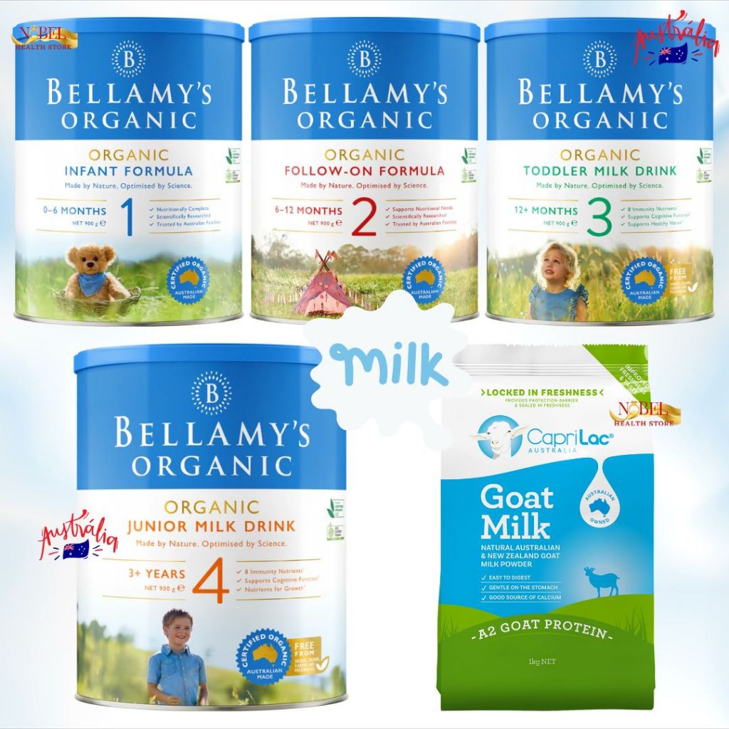 Jual Bellamy's Bellamys Organic Susu Formula Step 3 900 Gram (1-3 Tahun ...