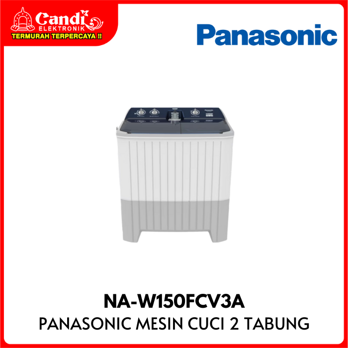 Jual PANASONIC Mesin Cuci 2 Tabung Kapasitas 15 Kg Ag Clean Pulsator ...