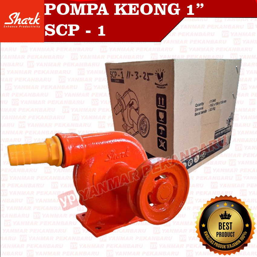 Jual SCP1 SCP 1" Water Pump Drag Pump Pompa Sirkulasi Pompa Keong Shark | Shopee Indonesia
