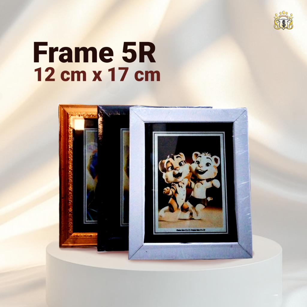 Jual Bingkai Foto Dinding / Frame wall / Figura Polos Motif Size Foto ...