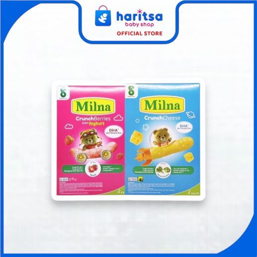 Jual MILNA Crunch Cheese dan Crunch Berries with Yoghurt 20gr | Shopee ...