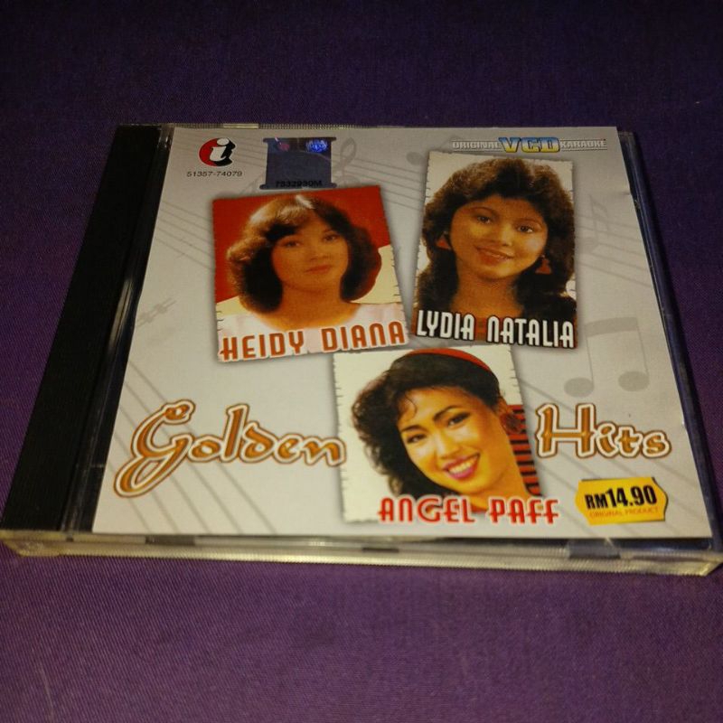 Jual VCD LYDIA NATHALIA HEIDY DIANA ANGEL PFAFF GOLDEN HITS RILISAN ...