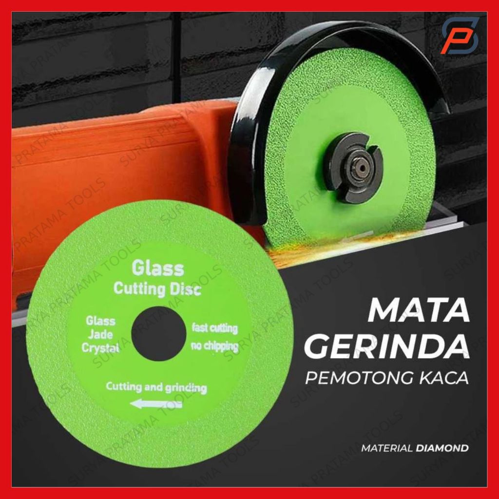 Jual Mata Gerinda Kaca Cakram Pemotong Keramik Marmer Granit 4" 100mm ...