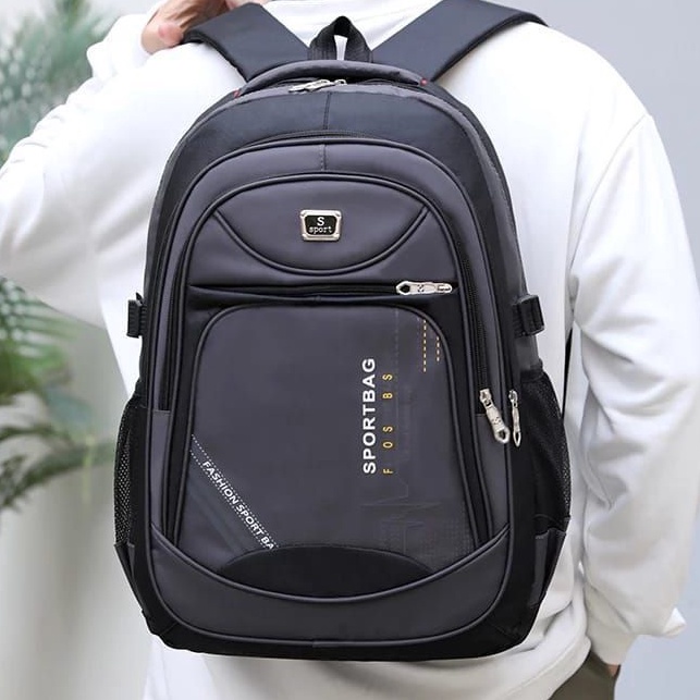 Jual KODE C18D Tas Sekolah Anak Laki Laki Sd Smp Sma Backpack Ransel Cordura Laptop Backpack ...