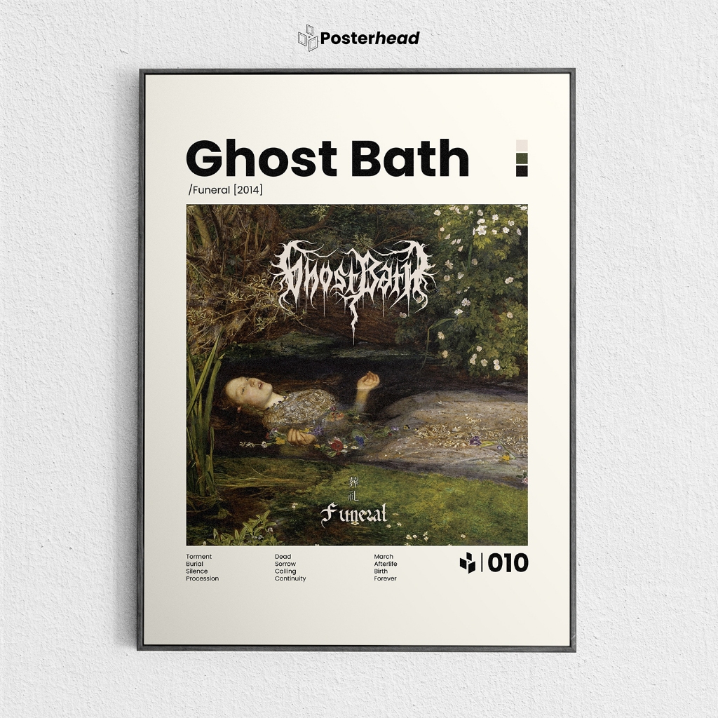 Jual Poster Ghost Bath - Funeral - Frameblock - Posterhead | Shopee ...