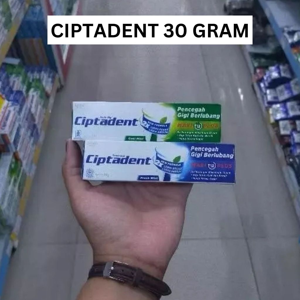 Jual PASTA GIGI CIPTADENT MAXI 30 GRAM PENCEGAH GIGI BERLUBANG PASTA ...