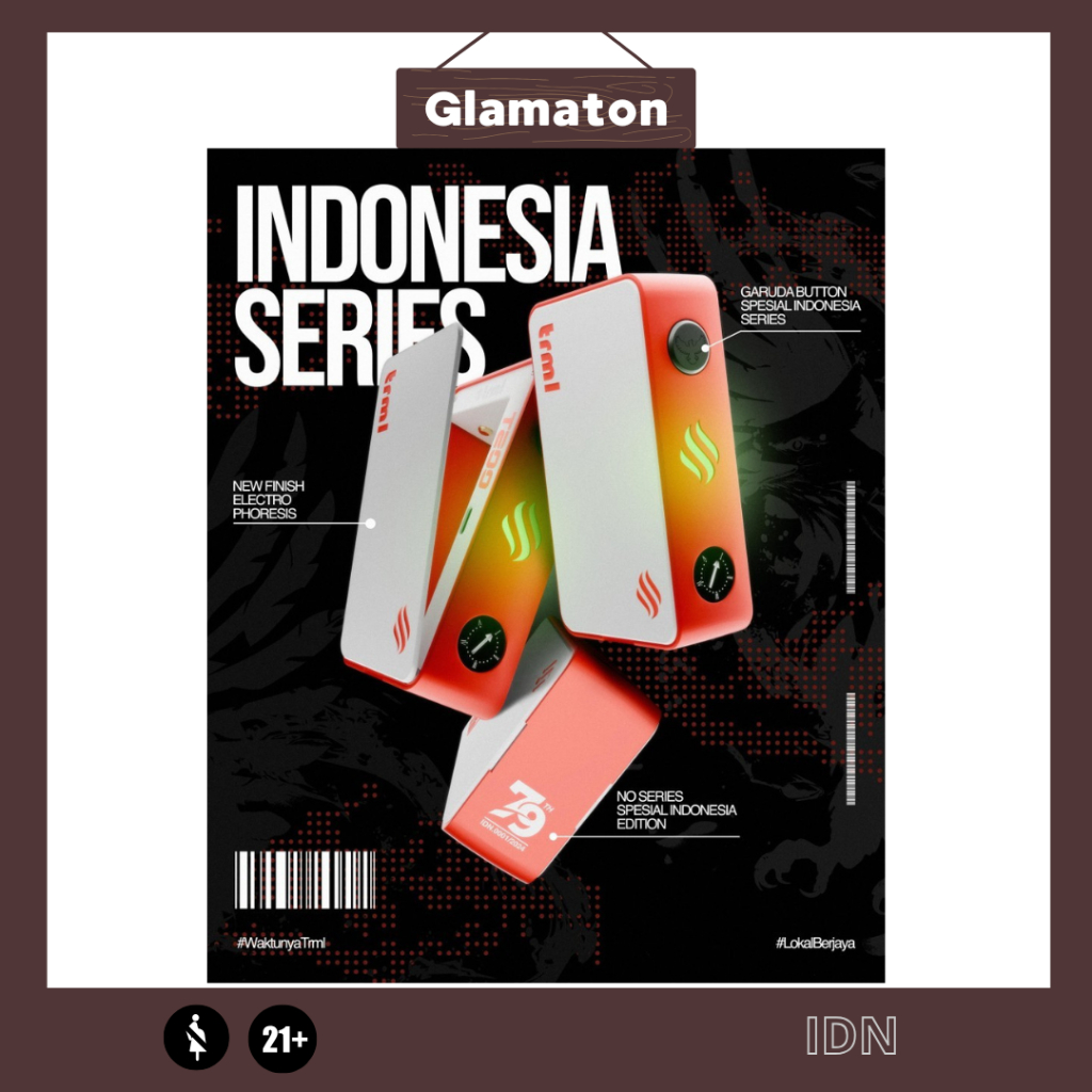 Jual DEVICE MOD TRML T200 INDONESIA 79TH LIMITED EDITION AUTHENTIC BY ...