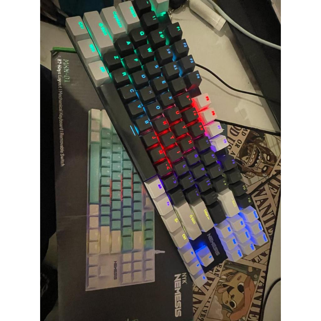 Jual [ Preloved ] Keyboard Gaming NYK Nemesis MKN-01 EZALOR Mechanical ...