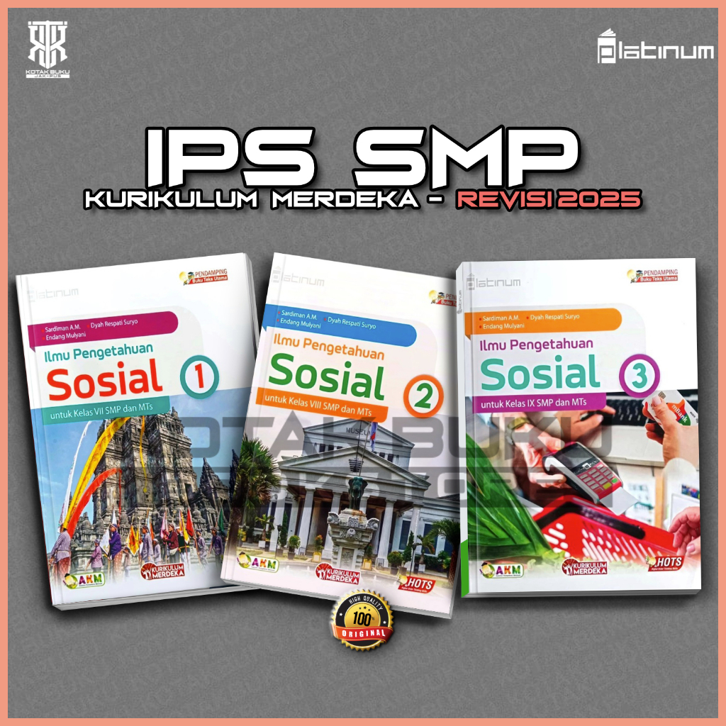 Jual Buku IPS Kelas 7 8 9 SMP Kurikulum Merdeka / IPS SMP / / Platinum / Revisi 2025 | Shopee ...