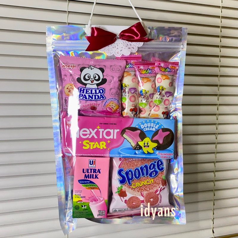 Jual (HOLOGRAM) PARCEL TAS SNACK / HAMPERS SNACK / GIFT SNACK ...