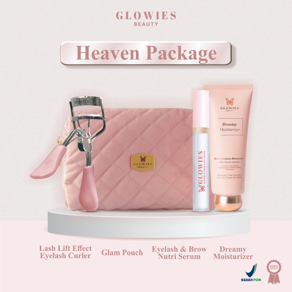 Jual GLOWIES BEAUTY | Heaven Package | Glowies Dreamy Moisturizer 80 ml ...