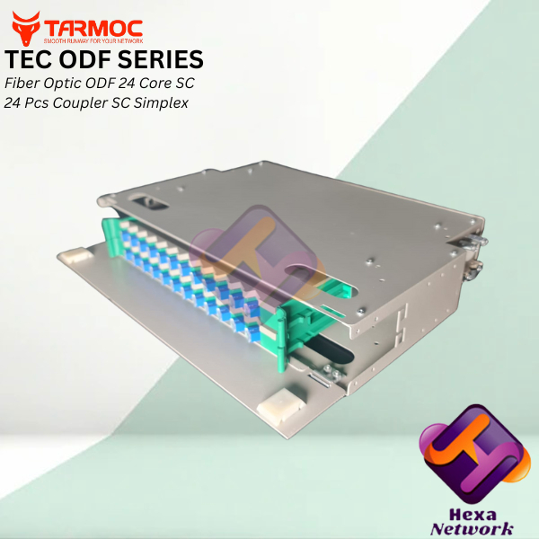 Jual Fiber Optic ODF/OTB 24 Core SC Lengkap Rackmount | ODF 24C SC ...
