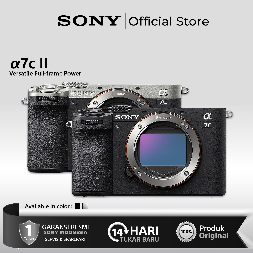 Jual SONY a7cII / a7c II / a7c2 Sony Kamera Mirrorless Body Only | Shopee Indonesia