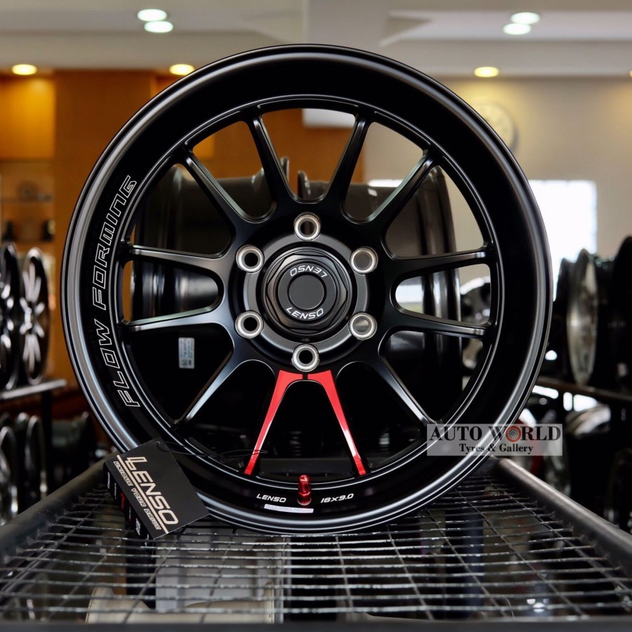 Jual Velg Original Lenso Venom 5 Flow Formed LIMITED Ring 18 PCD 6x139.7 ET 0 Matte Black ...
