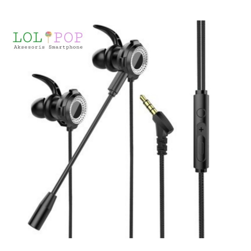 Jual Headset XG-120 Gaming Earphone Super Bass Dual Mic | Shopee Indonesia