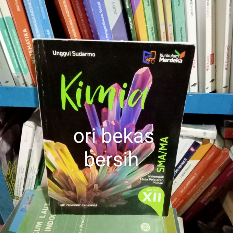 Jual Buku Kimia Kurikulum MERDEKA Untuk SMA/MA KELAS XII 3 kelompok mata pelajaran pilihan ...