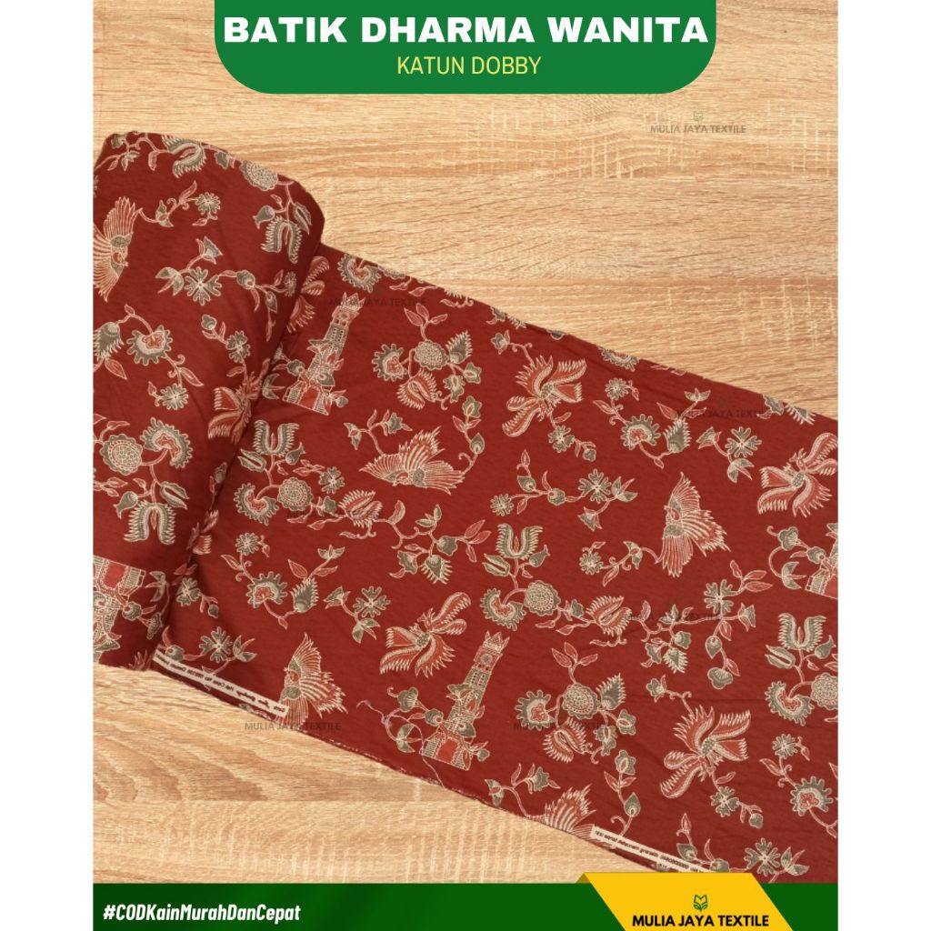 Jual Kain Batik Katun Dobby Sarini Motif Premium Terbaru Halus Murah Meteran Bahan Batik Dharma ...