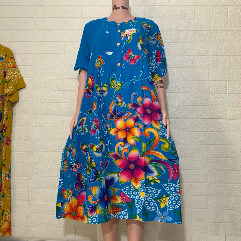 Jual Daster Kencana Ungu Jumbo 04 Label Hijau Busui Kancing Baju Wanita ...