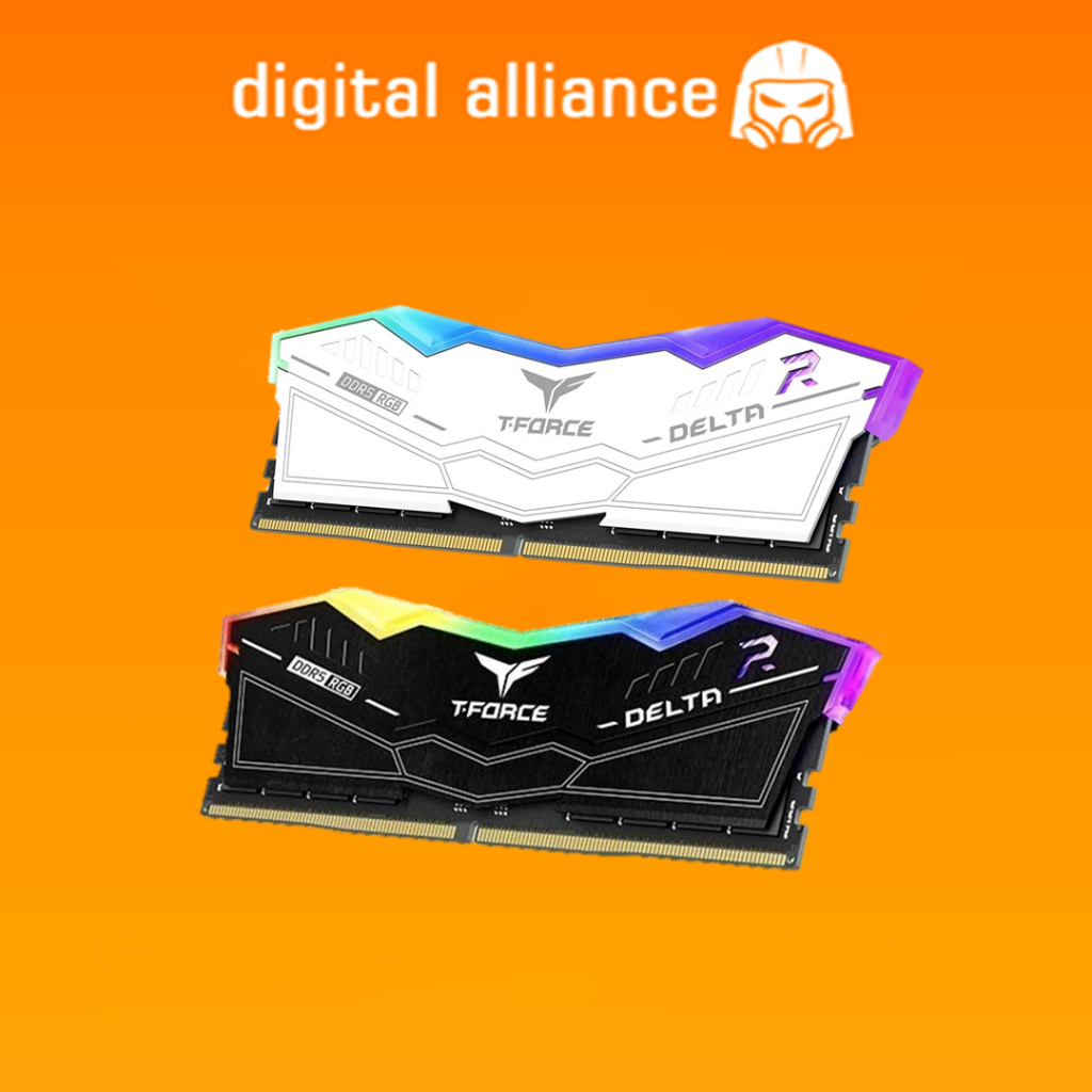 Jual TEAM TFORCE DELTA RAM LONGDIMM DDR5 32GB (16GBX2) PC6000 RGB ...