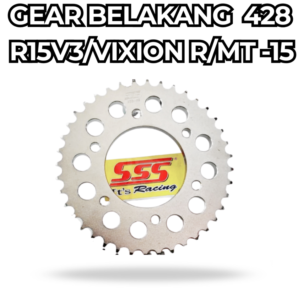 Jual GEAR BELAKANG R15V3 GEAR SET R15 V3 GIR R15V3 GEAR R15VVA GEAR SET ...