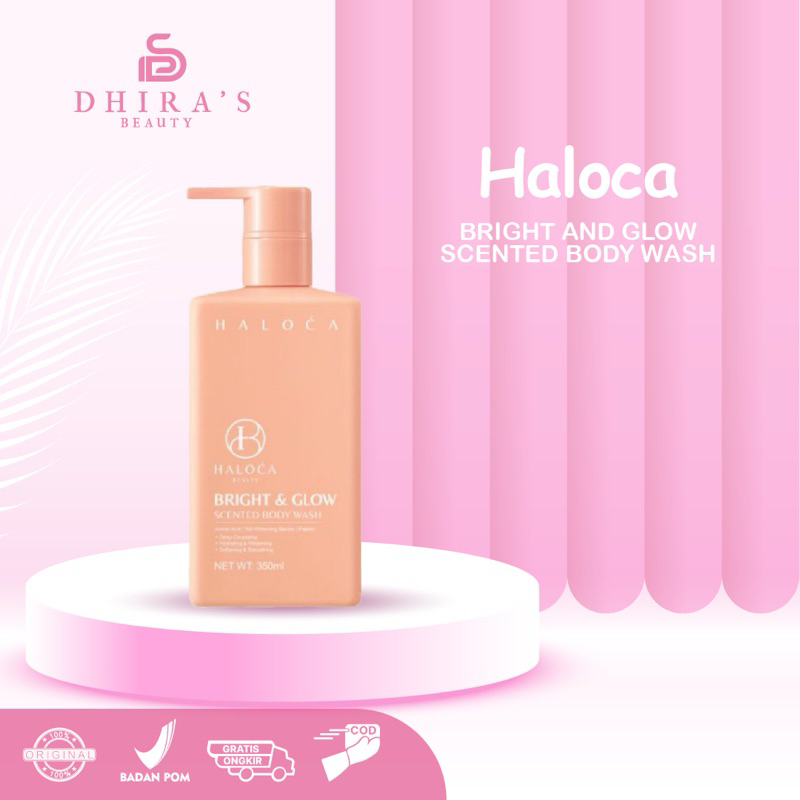 Jual HALOCA BEAUTY - BRIGHT AND GLOW SCENTED BODY WASH ( SABUN BADAN ...