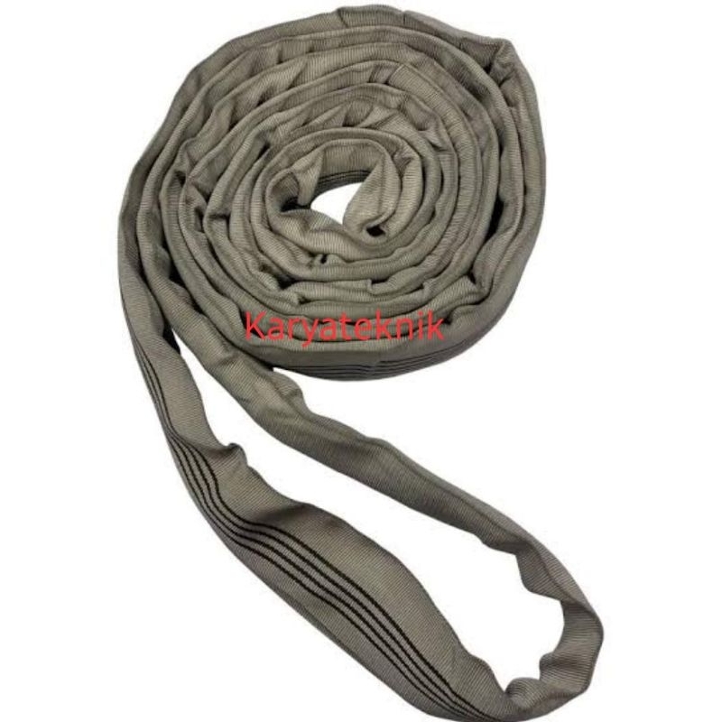 Jual KAIDO ROUND SLING 4 TON X 2.5M | WEBBING SLING BELT ROUND | NYLON ...