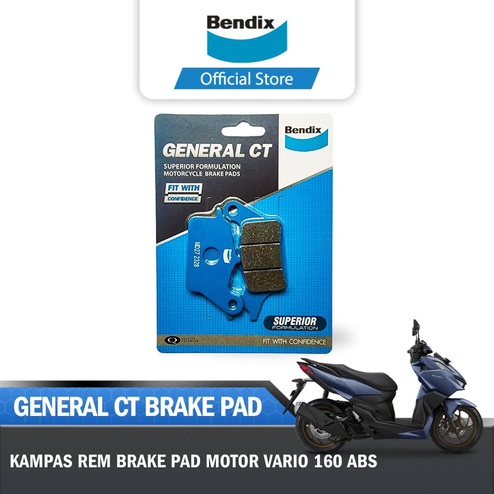 Jual Bendix Kampas Rem Cakram Brake Pad Motor Honda Vario 160 ABS ...