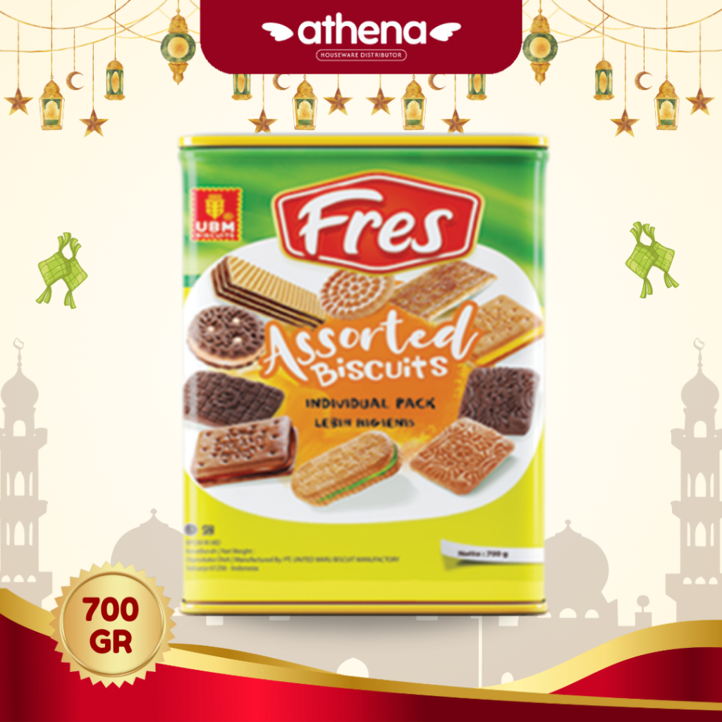 Jual [UBM] FRES ASSORTED BISKUIT 700 GR / BISKUIT LEBARAN / BISKUIT ...