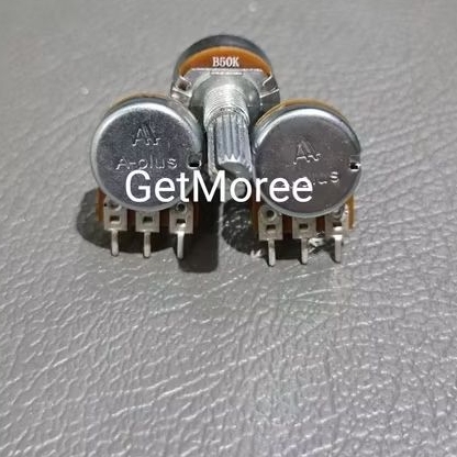 Jual Potensio Mono AP Kaki 3 Panjang As 20mm Aplus Original 1K 1M 10K ...