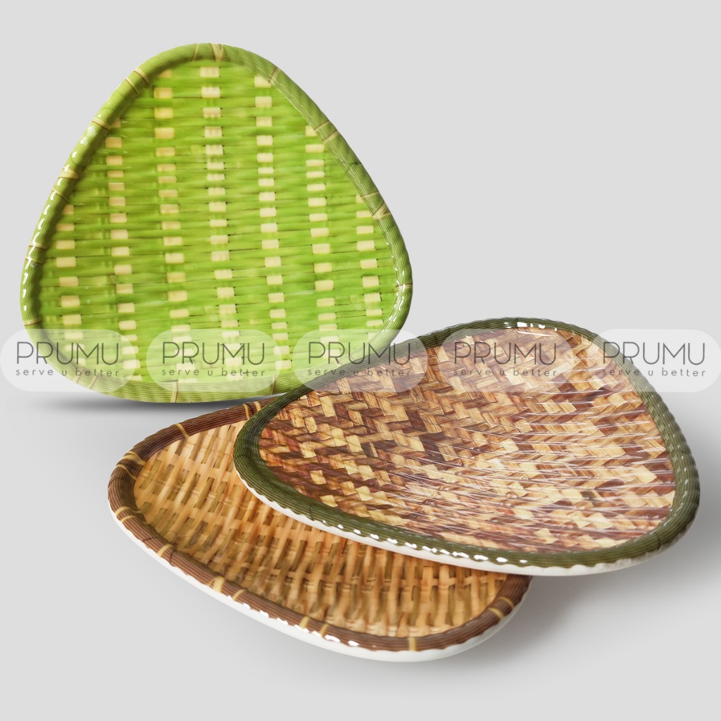 Jual PRUMU Melamin Piring 9.5 inch - Piring Unik - Piring Saji - Piring ...