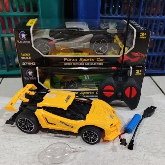 Jual Mainan Anak Mobil Remot Keluar Asap Sport Spray Rc Remote Control ...