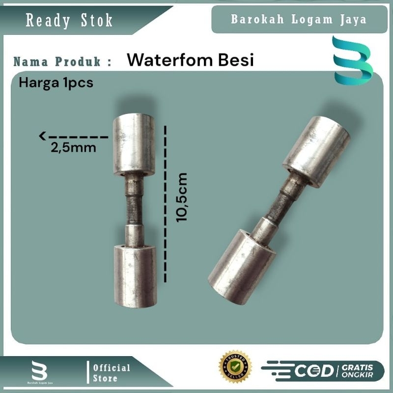 Jual Wateffom roda besi | roller besi pagar galvanis | Shopee Indonesia