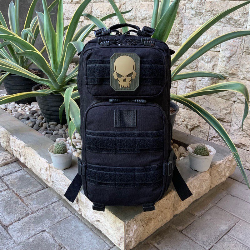 Jual FLYING CIRCLE PRESIDIO TACTICAL A$SAULT BACKPACK BLACK | Shopee ...