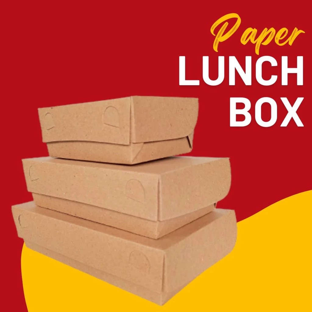 Jual Paper Lunch Kraft Laminasi - Paper Box Lembaran - MURAH | Shopee ...