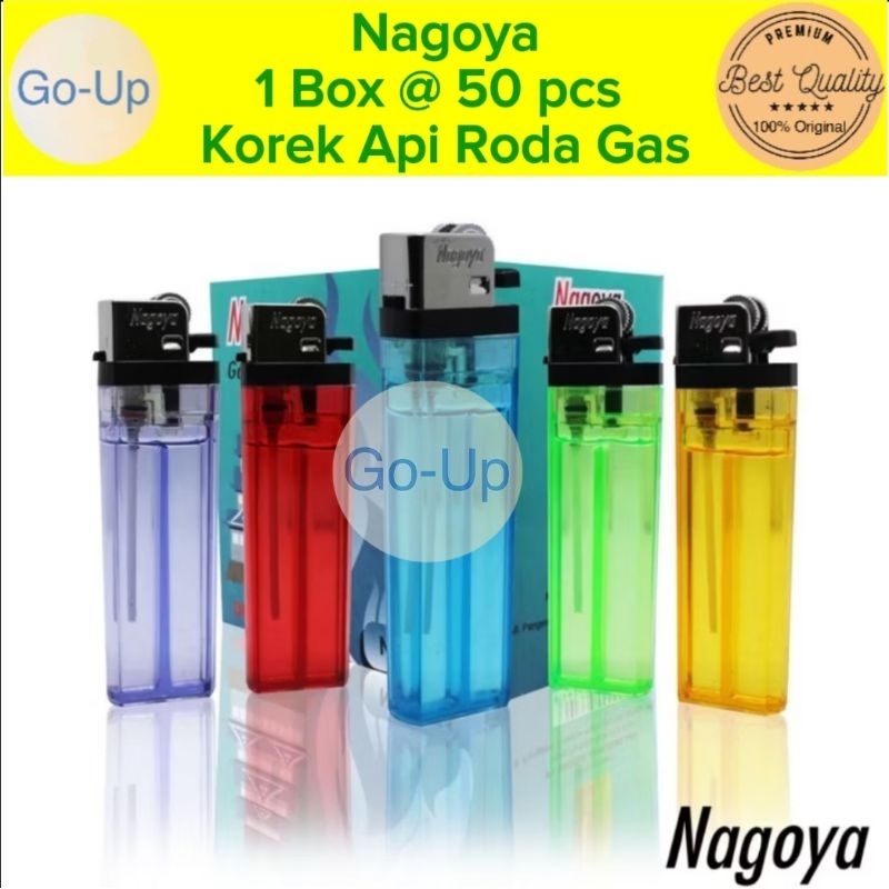 Jual Korek Api Roda Gas X2000 / Nagoya / Yukito / Daiwa 1 Box Isi 50 ...