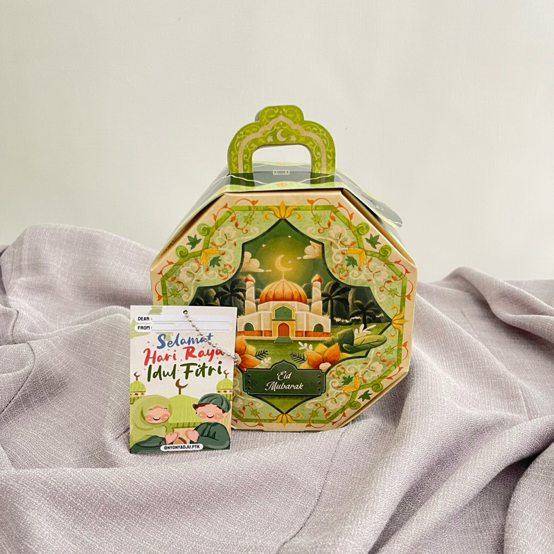 Jual Box Idul fitri Isi 1 / Box lebaran 2025 / Kotak Hampers Idul Fitri ...