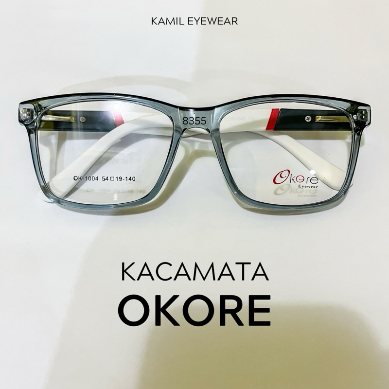 Jual Kacamata OKORE lensa plus, minus, cylinder, photochromic, blueray ...