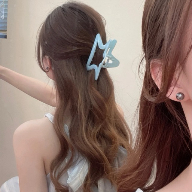 Jual jepitku౨ৎ - 11cm Jedai Jepitan Rambut Korea Besar bentuk Bintang ...