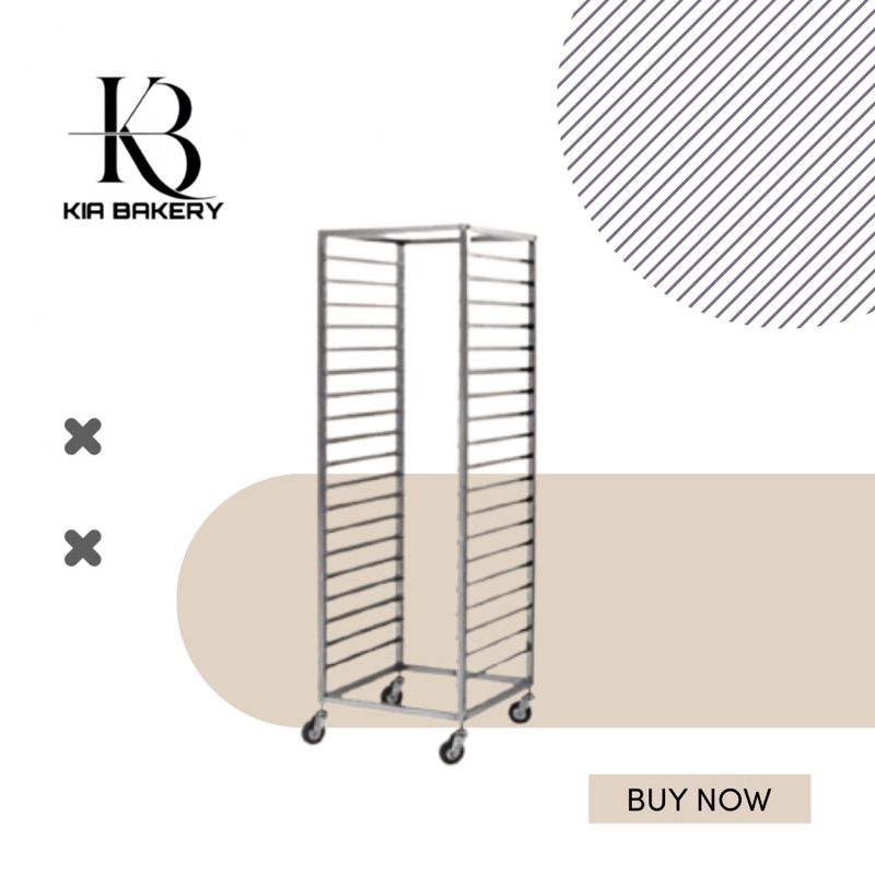 Jual Rack Trolley Bakery / Rak Troli Roti Besi | Shopee Indonesia
