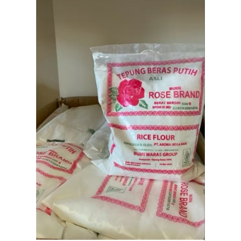 Jual ROSE BRAND Tepung Beras 500 gr | Shopee Indonesia