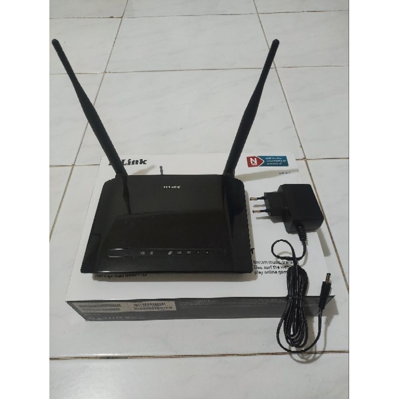 Jual D-Link Dir 612 N300 Fullset Box | Shopee Indonesia