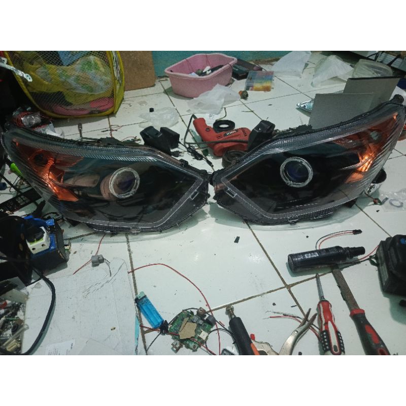 Jual headlamp calya custom biled | Shopee Indonesia