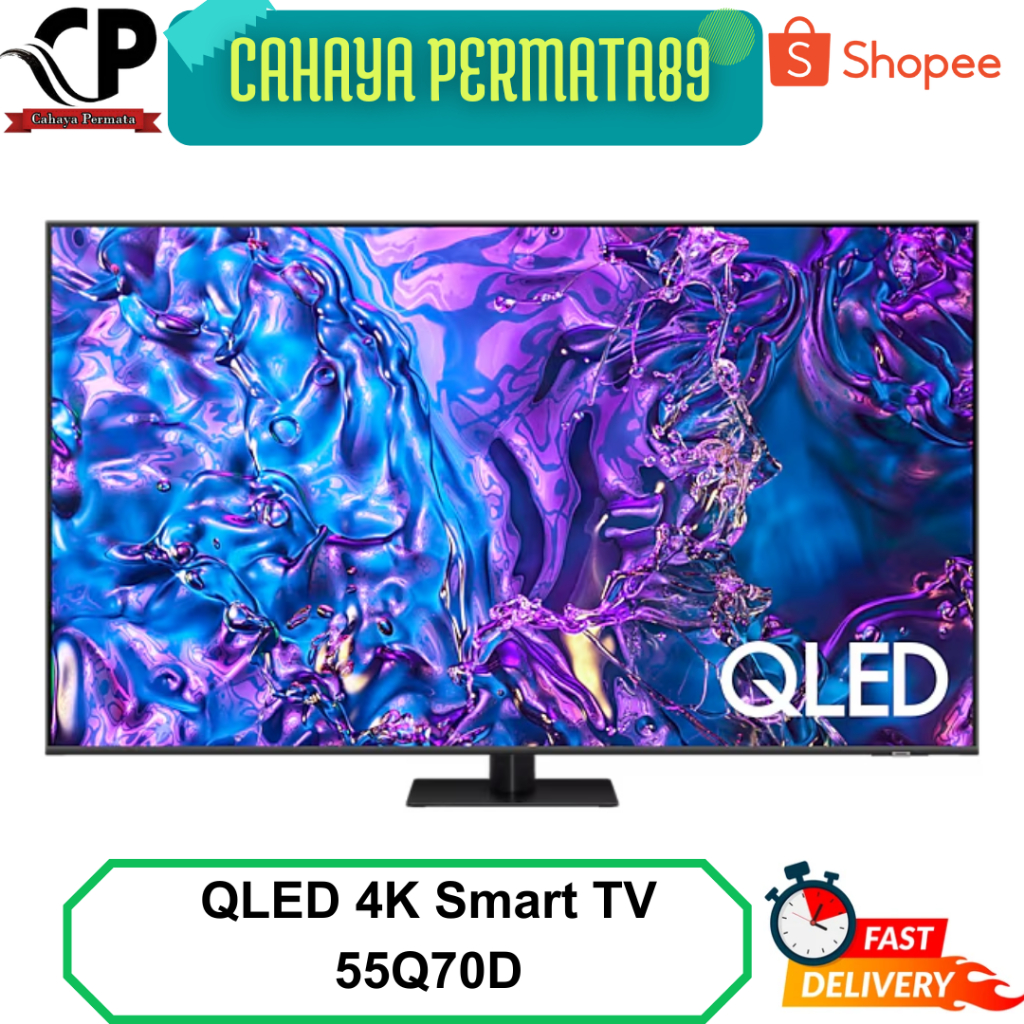 Jual SAMSUNG 55Q70D - SMART TV 55" UHD 4K SAMSUNG QLED Q70D QA55Q70D | Shopee Indonesia