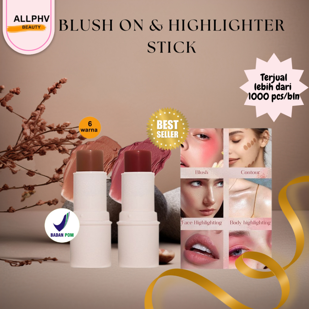 Jual Handaiyan stick blush on stick blush on cream | Shopee Indonesia