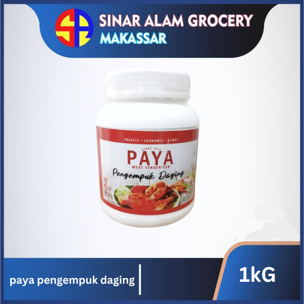 Jual Paya pengempuk daging 1KG/meat tenderizer | Shopee Indonesia
